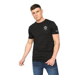 CrossHatch - "Chittingtons" T-Shirt f&uuml;r Herren (Schwarz)