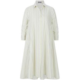 MYBC - Hemdblusenkleid, weiss, Gr. 36 / S - Baumwolle