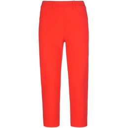 Peter Hahn - Capri-Hose Passform Sylvia, rot, Gr. 46 / L
