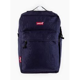 Levi's Cityrucksack LEVI'S "Levi's L-Pack Standard Backpack", Gr. B/H/T: 26,5cm x 40,5cm x 13cm, blau (navy), Kunstfaser, Rucks&auml;cke Cityrucksack, Freizeitrucksack, Arbeitsrucksack Schulrucksack