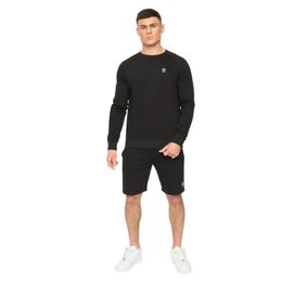 CrossHatch - "Cresswill" Sweatshirt f&uuml;r Herren (Schwarz)