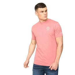 CrossHatch - "Chittingtons" T-Shirt f&uuml;r Herren (Pink)