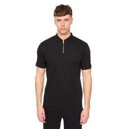 Duck and Cover - "Sherborn" Poloshirt f&uuml;r Herren, Baumwolle (Schwarz)