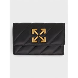 Off-White Jackhammer Flachkartenetui Schwarz