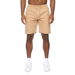 CrossHatch - "Blansmoore" Shorts f&uuml;r Herren (Steinfarben)