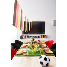 Platzset ANDIAMO "Kuba, ideale Tischdeko f&uuml;r Fu&szlig;ball Fans", bunt (gr&uuml;n), B:30cm H:20mm L:45cm, Obermaterial: 55% Polyethylen, 45% Polypropylen, Platzsets, Tischset 30/45 cm, Kunstrasen, nat&uuml;rliche Optik, waschbar