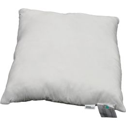 Microfaserkissen OTTO HOME "Aliina, im 2er Set 30x50 bis 40x60 cm erh&auml;ltlich", wei&szlig;, neutral, B:50cm L:50cm, Bezug: 100% Polyester. F&uuml;llung: 100% Polyester, Kopfkissen, Sofakissen, Kuschelkissen oder f&uuml;r Dekokissen im Doppelpack