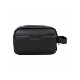 Kulturbeutel Armani Exchange "Kulturbeutel ALEX BEAUTY", Herren, Gr. B/H/T: 22cm x 15cm x 7cm 0, schwarz, Obermaterial: 100% Polyester PES., Taschen Kulturbeutel