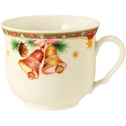 Tasse Seltmann Weiden "Marieluise - Weihnachtsnostalgie", bunt, H:7cm &Oslash;:8,3cm, Porzellan, Trinkgef&auml;&szlig;e, Tasse, Kaffeeobertasse 0,23 l
