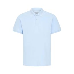 Poloshirt Blend "Poloshirt BHEdin", Herren, Gr. M, blau (blau frost), Obermaterial: 100% Baumwolle CO., Shirts