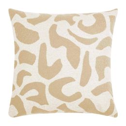 Dekokissen Pad "Dune", beige, B:60cm L:60cm, Harmolan PP, Dekokissen_Sitzkissen_Kissenh&uuml;llen, made in Europe