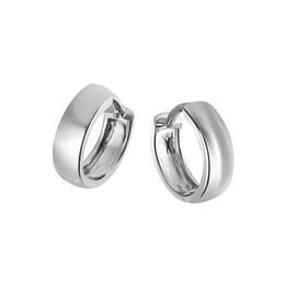 Paar Creolen Firetti "Schmuck Geschenk Silber 925 Ohrschmuck gl&auml;nzend", silber (silberfarben), Ohrringe, Damen, 12,7mm, Silber 925 (Sterlingsilber)