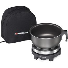Rommelsbacher Einzelkochplatte "RK 501/SU", schwarz (silberfarben), B:17,5cm H:13,5cm T:15,5cm, Kochplatten