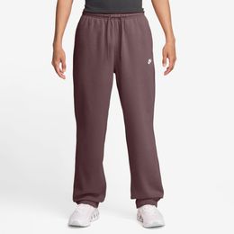 Sporthose Nike Sportswear "M NK CLUB BB OH PANT", Herren, Gr. 4XL, N-Gr, braun (tattoo, tatto), Sweatware, Obermaterial: 80% Baumwolle, 20% Polyester, unifarben, lang, Hosen Sporthose, f&uuml;r Laufen und Leichtathletik, mit Eingrifftaschen und Ges&auml;&szlig;tasche