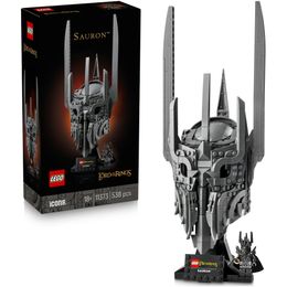 Konstruktionsspielsteine Lego "Der Herr der Ringe: Saurons Helm (11373), Lego Icons", bunt, Spielbausteine, Kunststoff