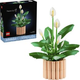 Konstruktionsspielsteine Lego "Friedenslilie (11504), Lego Botanicals", bunt, Spielbausteine, Kunststoff, Made in Europe