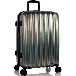 Hartschalen-Trolley Heys "Astro, verschiedene Gr&ouml;&szlig;en und Farben", Gr. B/H/T: 44cm x 66cm x 26cm 68 l, grau (charcoal), Polycarbonat-Verbundwerkstoff, festlich, Koffer, Heys Reisegep&auml;ck TSA Schloss Volumenerweiterung