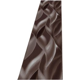 L&auml;ufer Ayyildiz Teppiche "Plus 8008", braun, B:80cm H:6mm L:300cm, Kunstfaser, Teppiche, L&auml;ufer, gemusterter Flachflor, robust, Webteppich, alle R&auml;ume