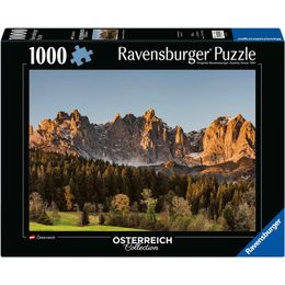 Puzzle Ravensburger "&Ouml;sterreich Collection, Farbenpracht am Wilden Kaiser", bunt, Puzzles, KinderB:70cm H:50cm, Pappe, Made in Germany, B:70cm H:50cm