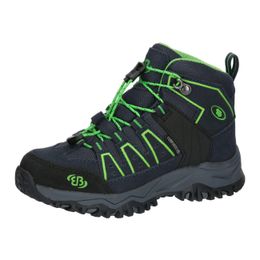 Br&uuml;tting Outdoorschuh BR&Uuml;TTING "Outdoorstiefel Mount Pinos High Kids", Kinder, Gr. 26, blau, Veloursleder, Schuhe Outdoorschuh