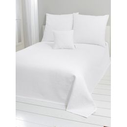 Tagesdecke PEREIRA DA CHUNA Gr. 5, wei&szlig;, B:280cm L:210cm, 100% Baumwolle, Tagesdecken
