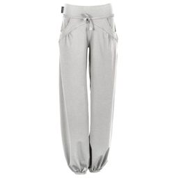 Dancehose WINSHAPE "WTE3", Damen, Gr. XL, Normalgr&ouml;&szlig;en, grau (grau melange), 48% Baumwolle, 48% Polyester, 4% Elasthan, Hosen, Dance-Style