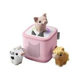Toniebox 2 Rosa Starter Set My First tonies Bauernhof, Lautsprecher