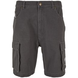 Shorts Karl Kani "Karl Kani Herren", Herren, Gr. S, US-Gr&ouml;&szlig;en, grau (anthrazit), 100% Baumwolle, unifarben, normal, Hosen Shorts