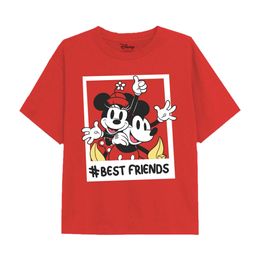 Disney - "Bestfriends" T-Shirt f&uuml;r M&auml;dchen (Rot)
