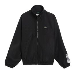 Lacoste - Trainingsjacke f&uuml;r Herren, kurz geschnitten (Schwarz)