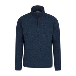 Mountain Warehouse Herren Idris II Half Zip Fleece Top (Marine)