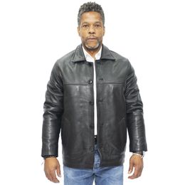 Herren-Kastenjacke aus Rindsleder-Mendoza