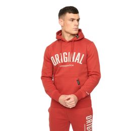 CrossHatch - "Kensby" Kapuzenpullover f&uuml;r Herren (Rot)