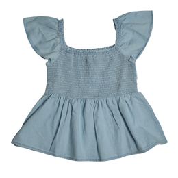 GAP Kurzarm-Jeansbluse 601107 f&uuml;r M&auml;dchen