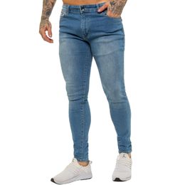 Enzo Herren Skinny Super Stretch Denim Jeans