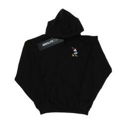 Disney - "Minnie Mouse Kick Chest" Kapuzenpullover f&uuml;r Damen (Schwarz)