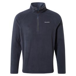 Craghoppers - "Corey VI" Fleece-Oberteil, mit halbem Rei&szlig;verschluss f&uuml;r Herren (Dunkel-Marineblau/Marineblau meliert)