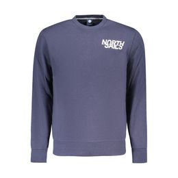 North Sails Blaues Baumwoll-Herren-Sweatshirt