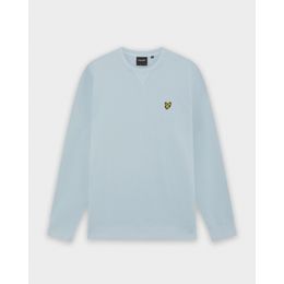 Lyle & Scott Rundhals-Sweatshirt in Hellblau