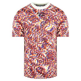 Puma x Mr Doodle Kurzarm Crew Hals gedrucktes Herren T-Shirt 530651 02