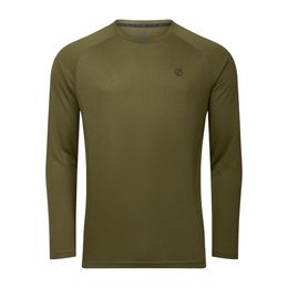 Dare 2b - "Agile" T-Shirt f&uuml;r Herren, Lang&auml;rmlig (Nephrit Gr&uuml;n unifarben)