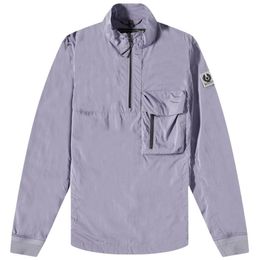 Belstaff Ramp Violet Light Purple Quarter Zip Windjacke