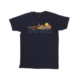 Disney - "Cars Explore The Open Road" T-Shirt f&uuml;r Herren (Marineblau)