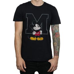 Disney - "Classic M" T-Shirt f&uuml;r Herren (Schwarz)
