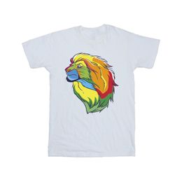 Disney - "The Lion King Colours" T-Shirt f&uuml;r Herren (Wei&szlig;)