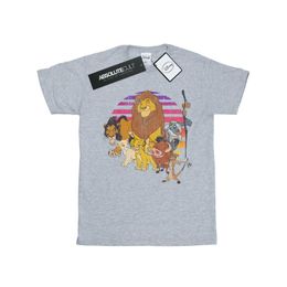 Disney Herren Der K&ouml;nig der L&ouml;wen Stolz Familie T-Shirt (Sport grau)