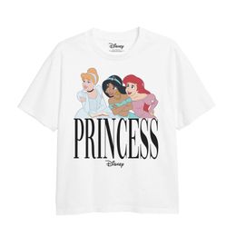Disney - "Princess Trio" T-Shirt f&uuml;r M&auml;dchen (Wei&szlig;)