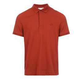 Lacoste - Poloshirt f&uuml;r Herren, Stretch, Piqu&eacute;, Regul&auml;r (Rot)