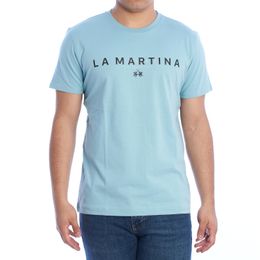 La Martina Kurzarm-T-Shirt mit normaler Passform YMR005-JS206 Herren