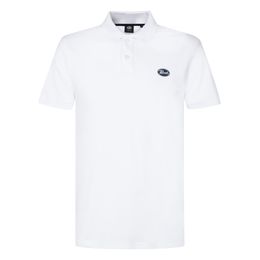 PETROL INDUSTRIES - Klassisches Poloshirt Herren - Wei&szlig;